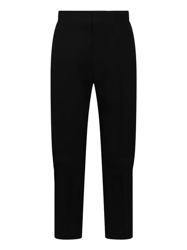 Givenchy Slim-fit Tailored Pants With Satin Piping - Black