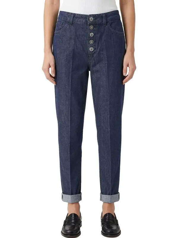 DONDUP Slim Fit Denim Jeans - Black