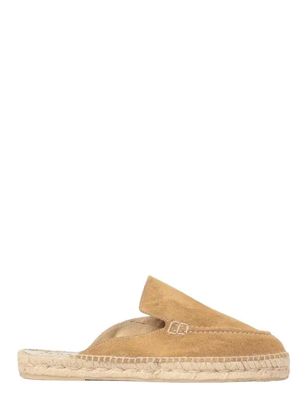 Manebí Espadrille Slides - Beige