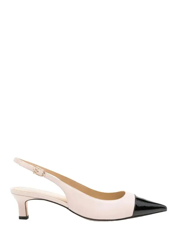 Michael Kors Amara Leather Slingback Pumps - Pink