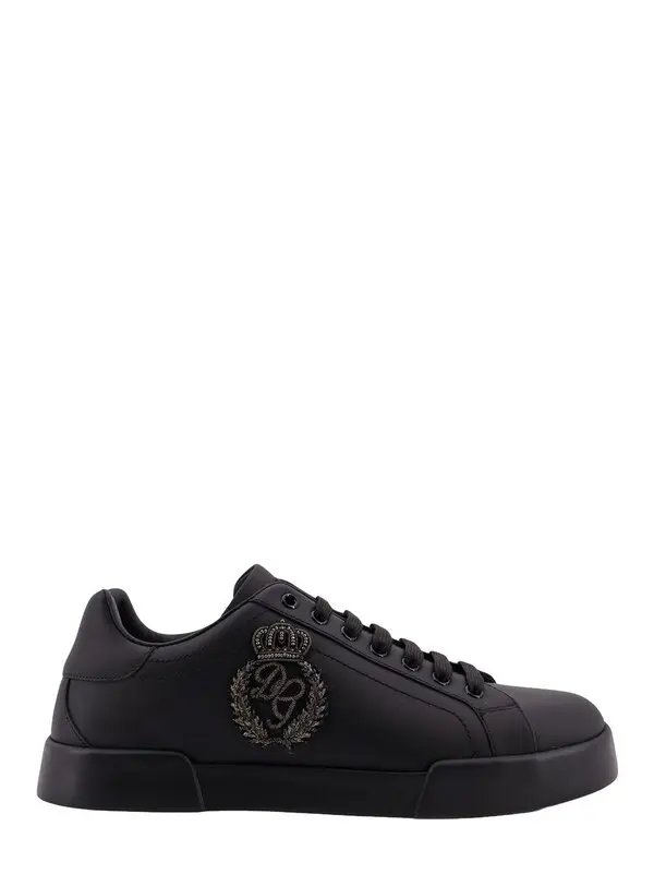 Dolce & Gabbana Low Top Sneakers - Black