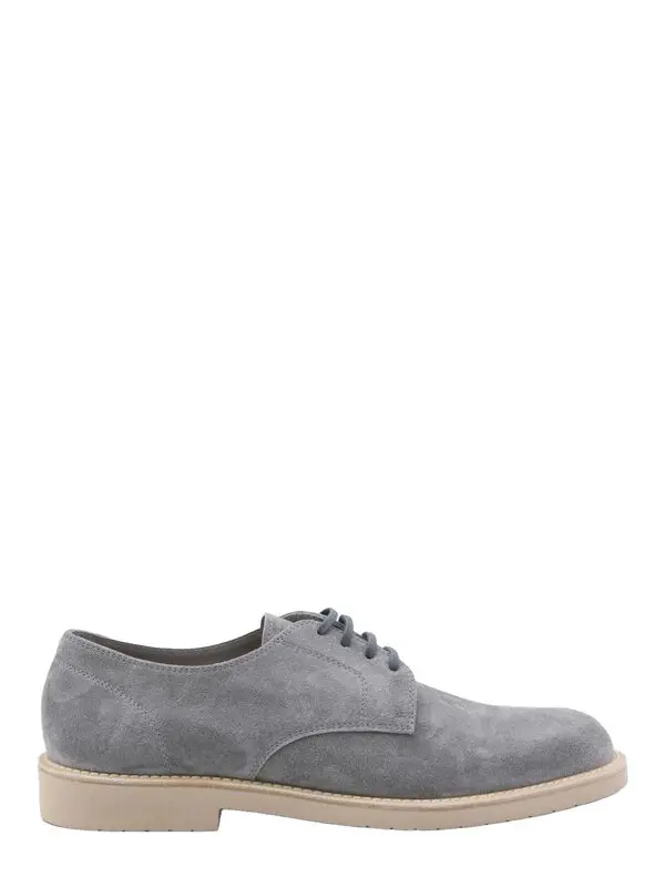 Brunello Cucinelli Brogue Shoes - Grey