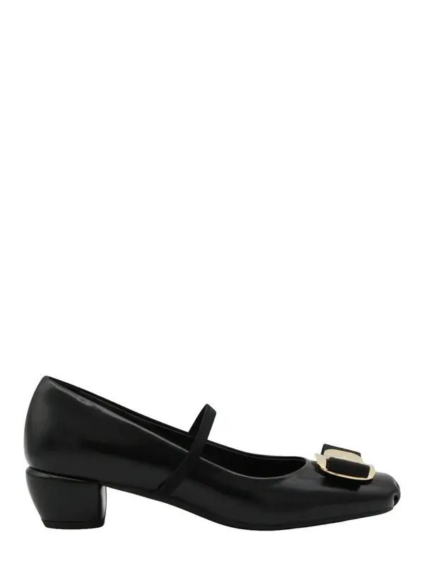 FERRAGAMO Mary Jane Pumps - Black
