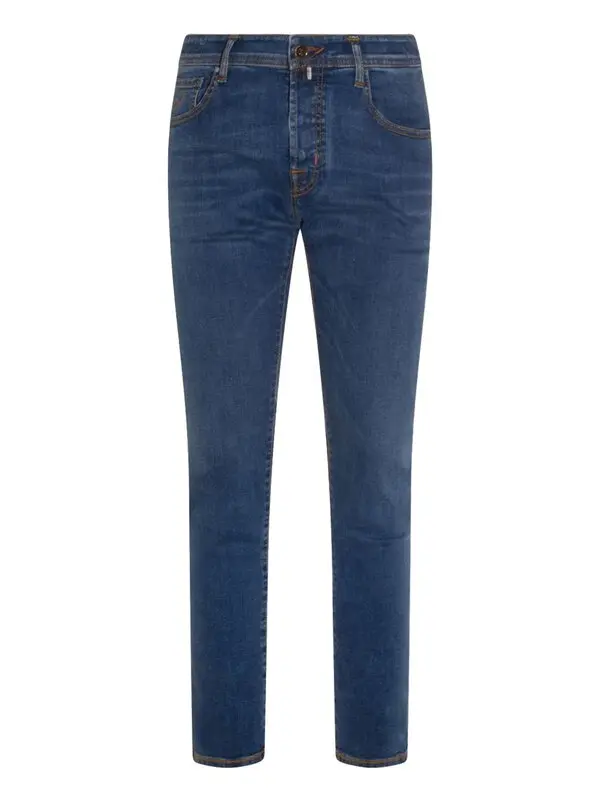 Jacob Cohen Slim Fit Stretch Denim Jeans - Blue