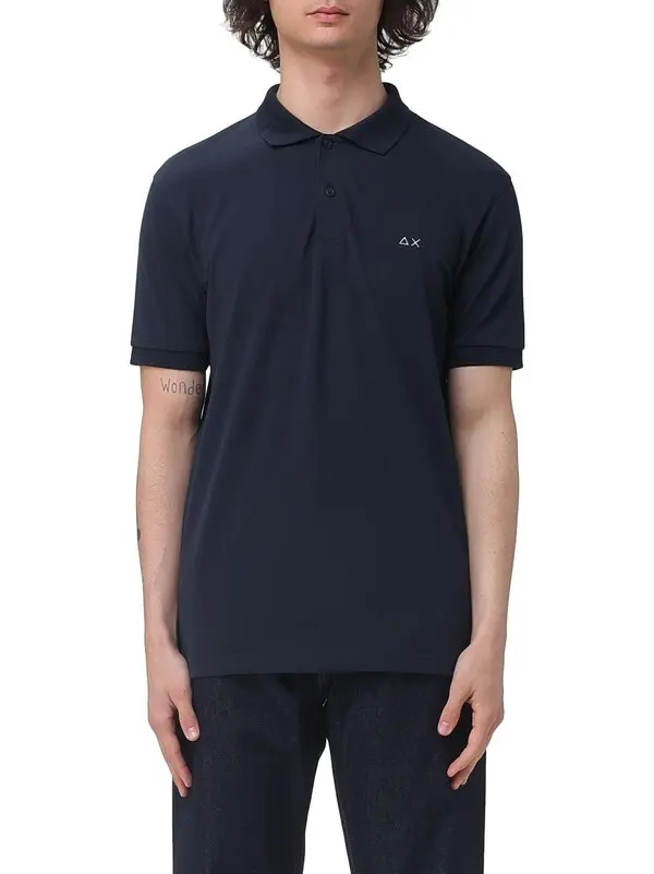 SUN 68 Polo Shirt - Navy