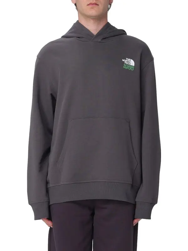The North Face Hoodie With Graphic Print - Grey