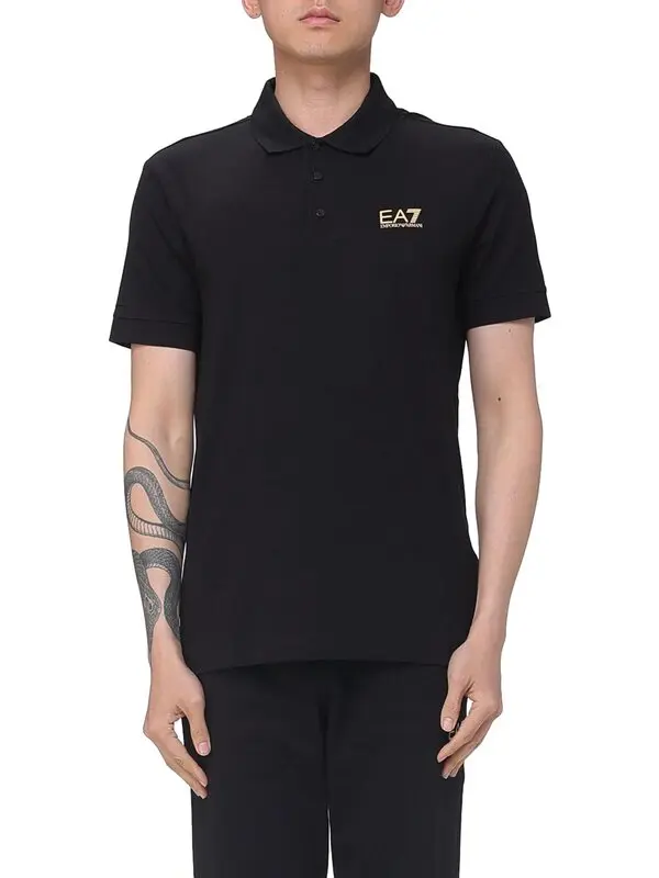 EA7 Polo Shirt - Black 1