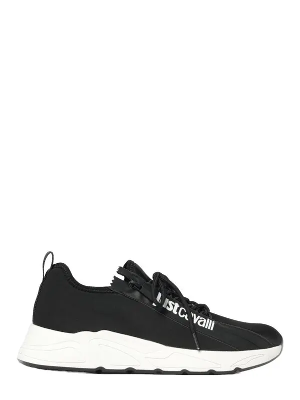Just Cavalli Lace-up Sneakers - Black