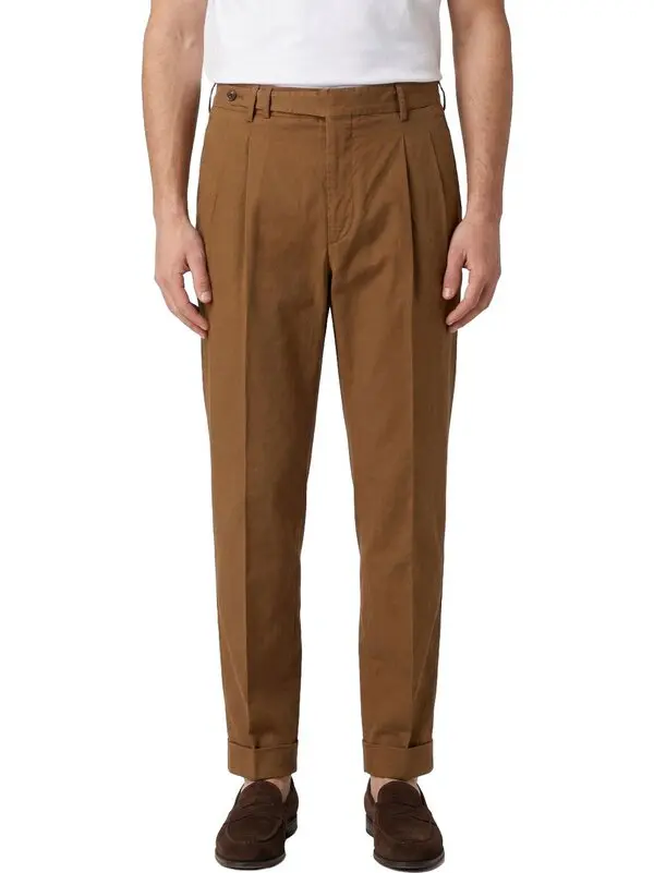 PT TORINO Trousers - Coffee