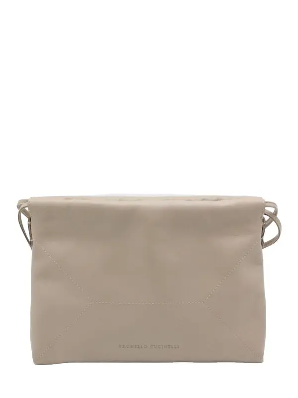 Brunello Cucinelli Crossbody Bag - Beige