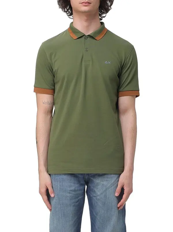 SUN 68 Polo Shirt - Green