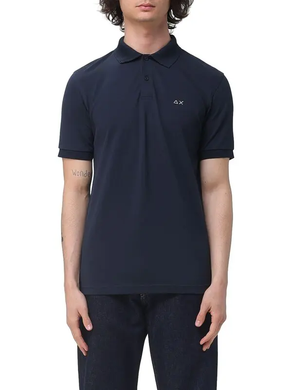 SUN 68 Polo Shirt - Navy