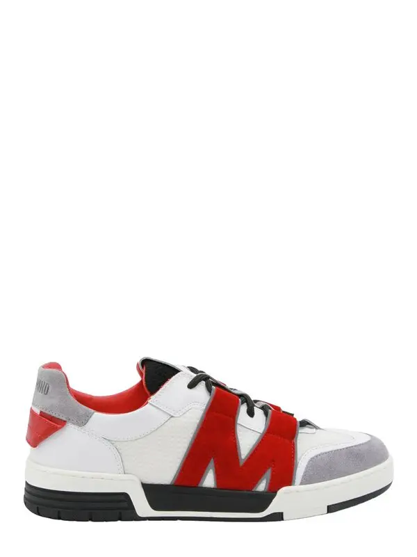 Moschino Low Top Sneakers - White
