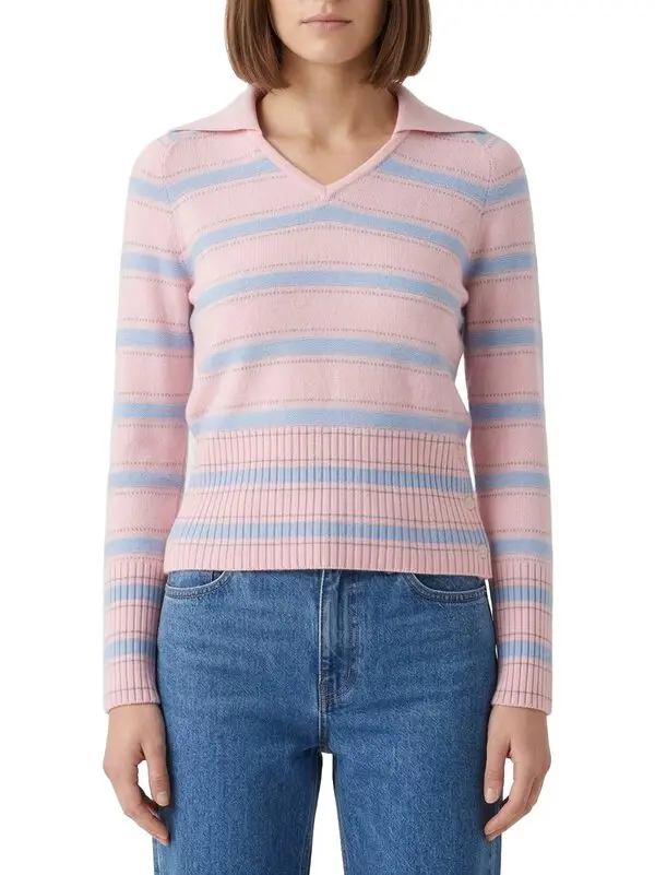 Guest In Residence Sweater - Pink