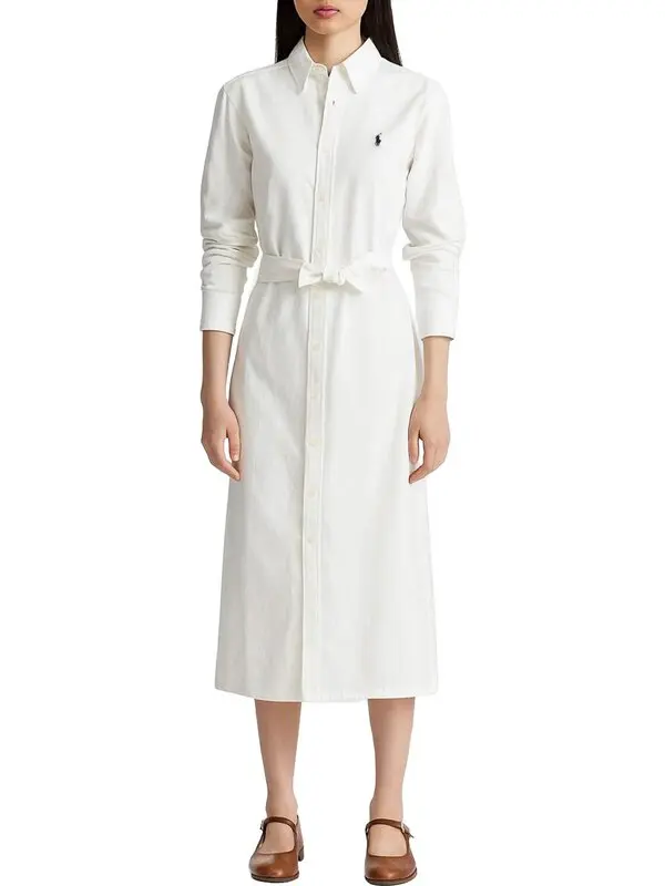 Polo Ralph Lauren Shirt Dress - White