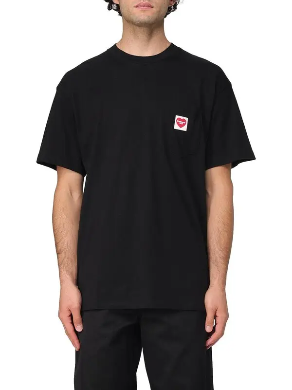 Carhartt Work In Progress Crew Neck Cotton T-shirt - Black