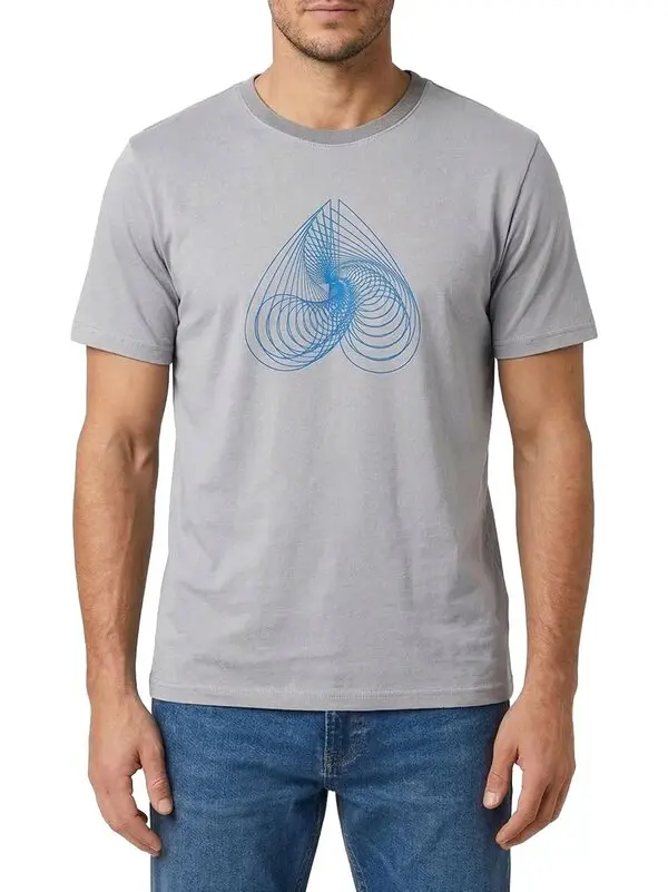 Moose Knuckles Cotton Crew Neck T-shirt - Grey