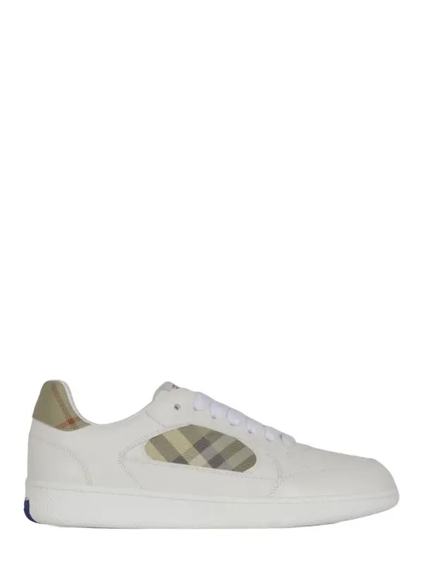 Burberry Lace-up Sneakers - White