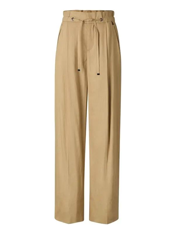 Bogner Pleated Trousers - Camel