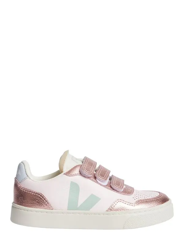 Bonpoint X Veja Leather Sneakers - Pink