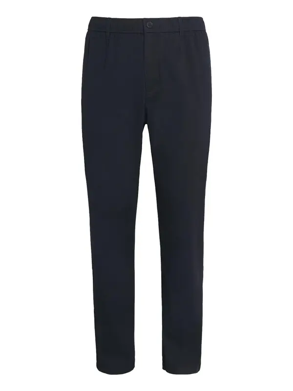 SAMSOE SAMSOE Straight Tailored Trousers - Navy