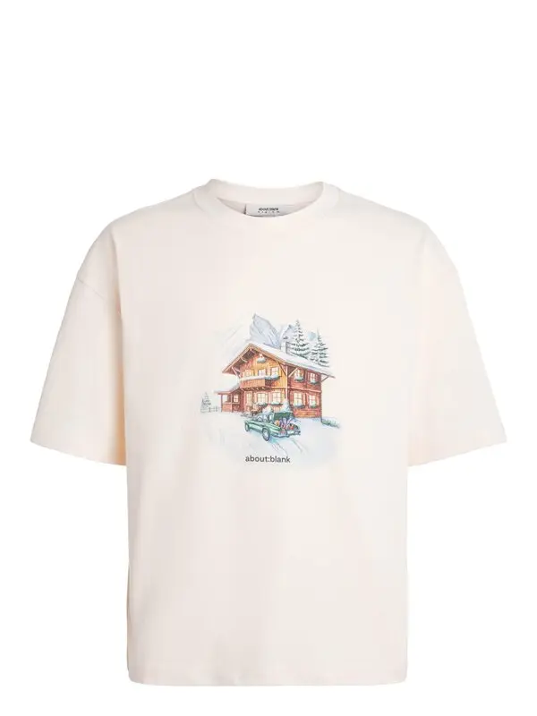 ABOUT:BLANK Cotton Chalet T-shirt - White