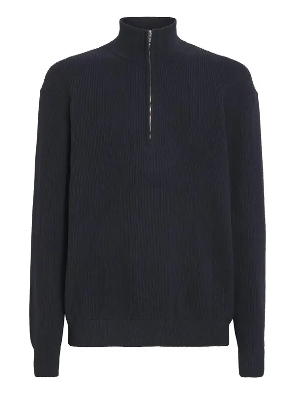 Nn07 Danny Half-zip Pullover - Navy