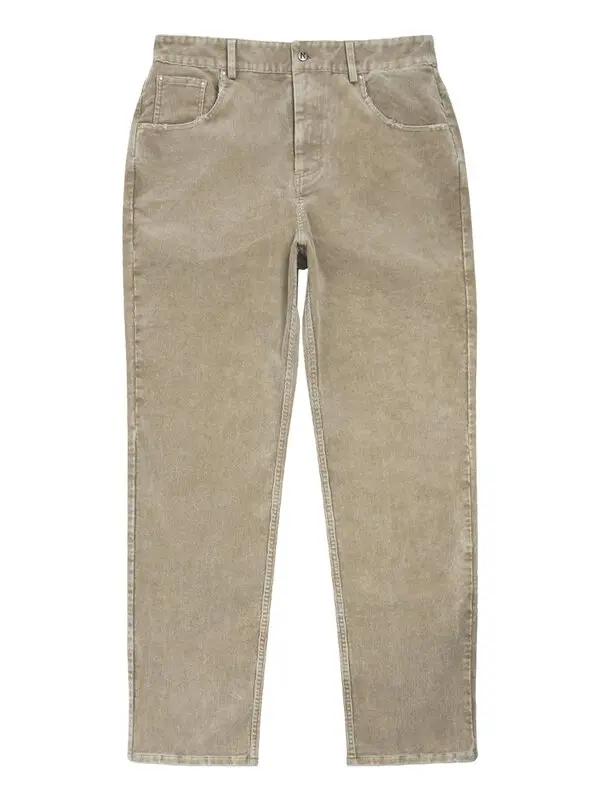 REPRESENT Corduroy Straight Trousers - Beige