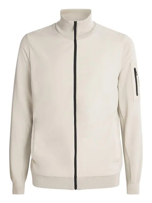 BOSS Water-repellent Blouson Jacket - Beige