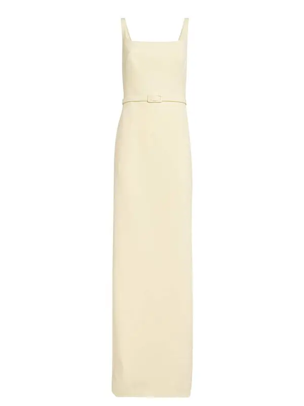 Safiyaa Monica Sleeveless Gown - Yellow
