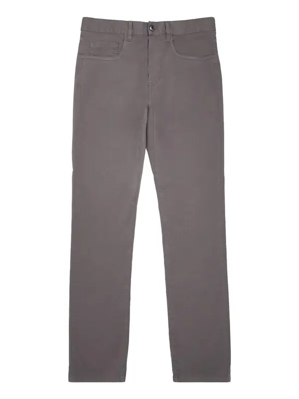 Canali Straight Chinos - Grey