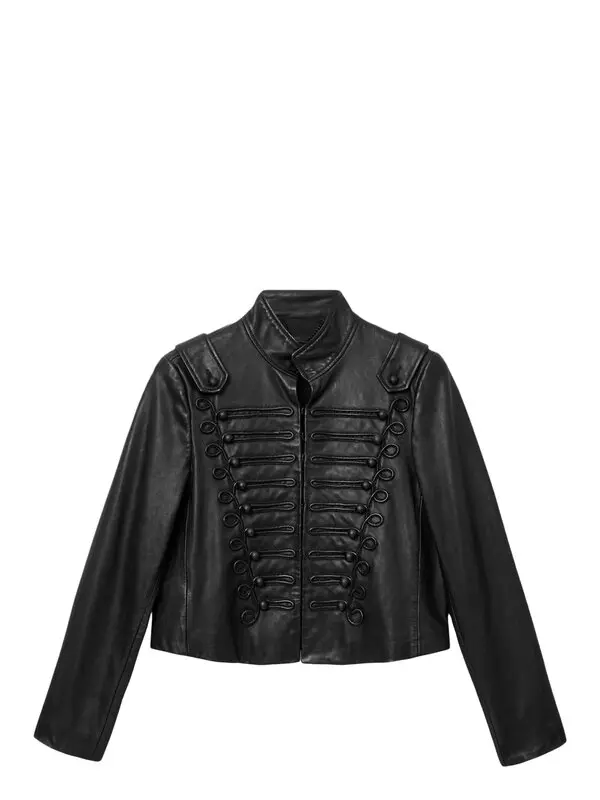 ALLSAINTS Rummy Leather Jacket - Black