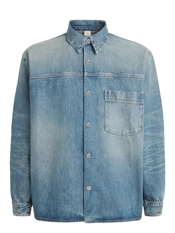 WON HUNDRED Denim Zayne Shirt - Blue