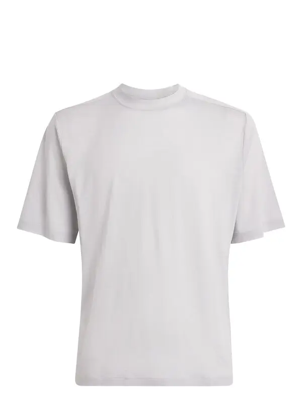 Sease Virgin Wool Runner T-shirt - Grey