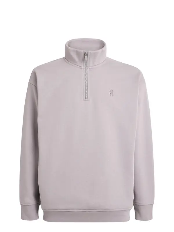 On Club Collective Quarter-zip Sweatshirt - Grey