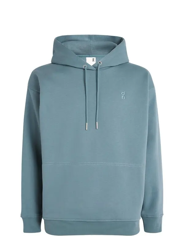 On Cotton-blend Club Collective Hoodie - Blue