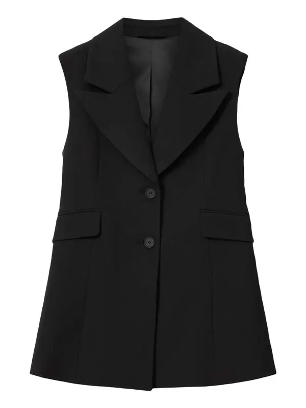 ALLSAINTS Astra Tailored Waistcoat - Black