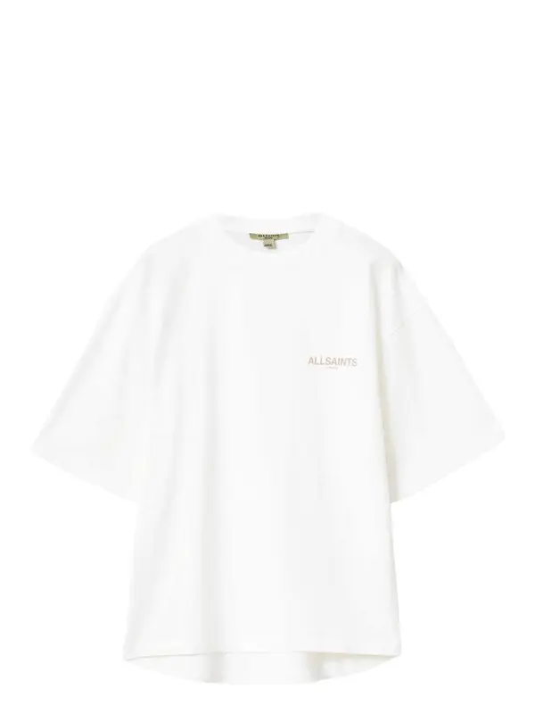 ALLSAINTS Organic Cotton Tempus Amelie T-shirt - White