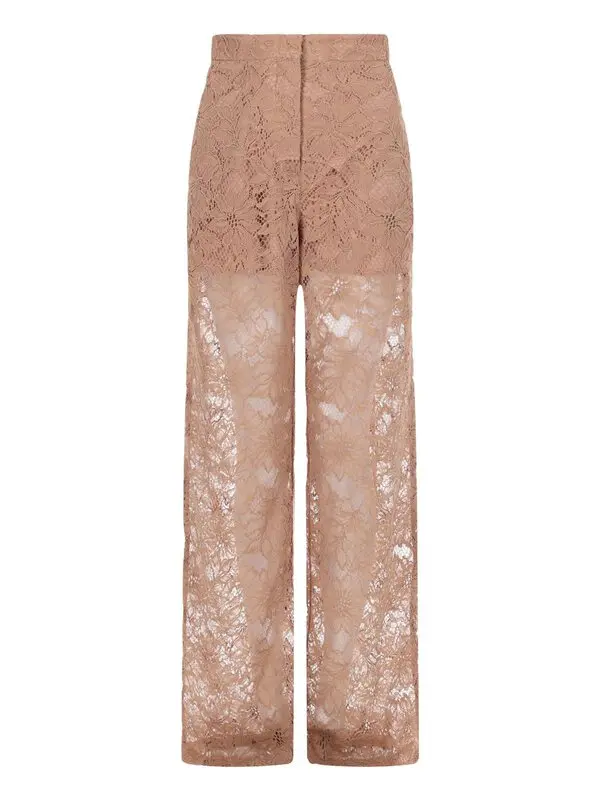 Sportmax Lace Pants - Pink