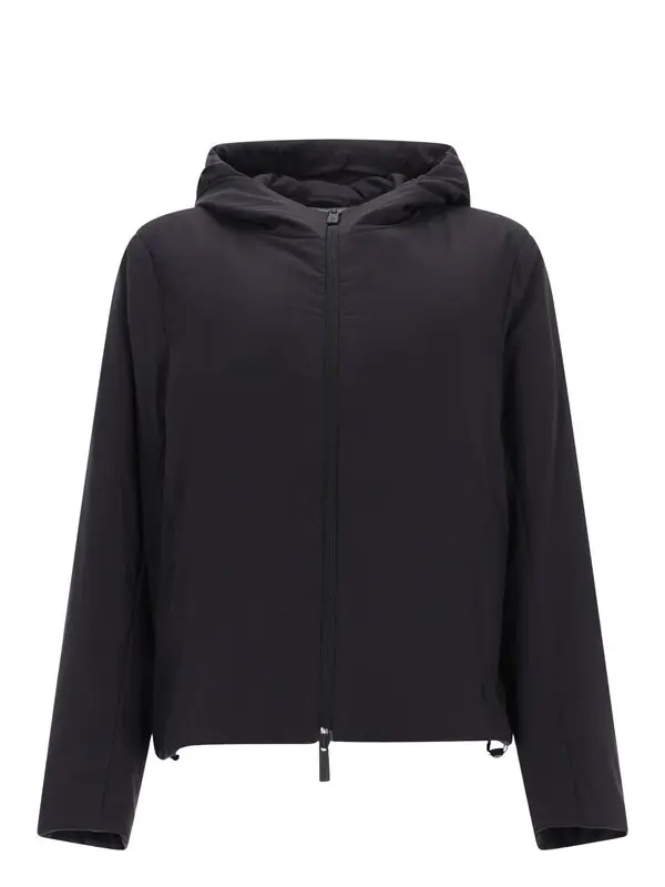 Herno Hooded Jacket - Black