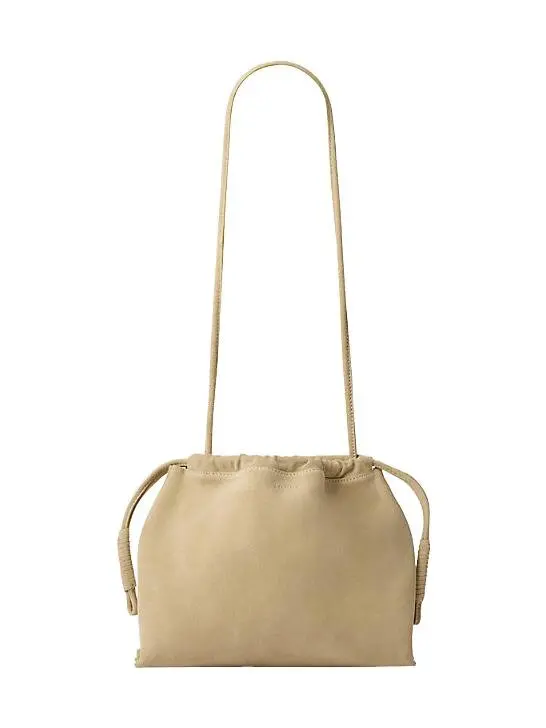 Soeur Suzette Suede Shoulder Bag - Sable