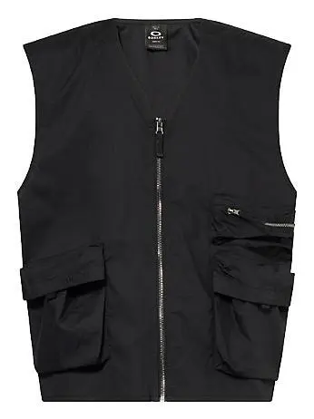 Oakley Cotton-blend Gilet - Black