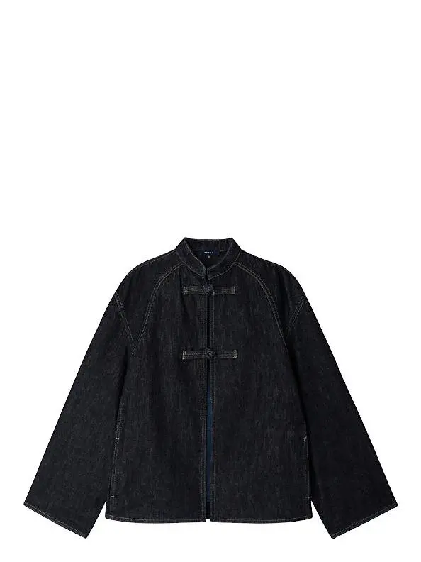 Soeur Iliana Relaxed-fit Denim Jacket - Bleu Brut