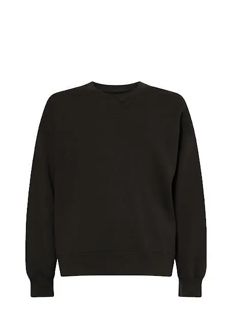 Visvim Oversized Wool-blend Sweatshirt - Black