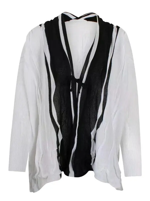 PIERANTONIOGASPARI Tie Cardigan - White