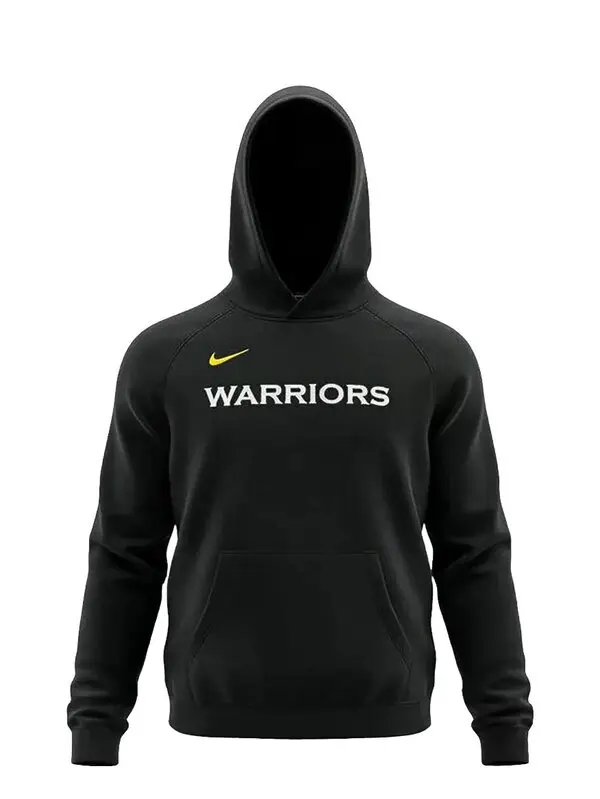 Nike Nba Golden State Warriors Hoodie - Black