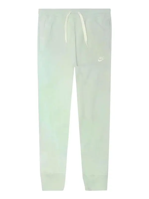 Nike Logo-detail Fleece Track Pants - Green