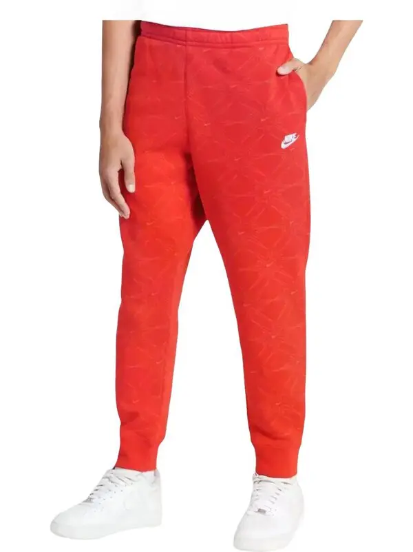 Nike All-over Print Jogger Pants - Red