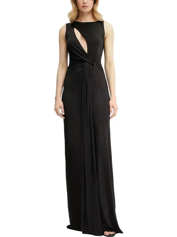 MARCIANO Knot Maxi Dress - Black