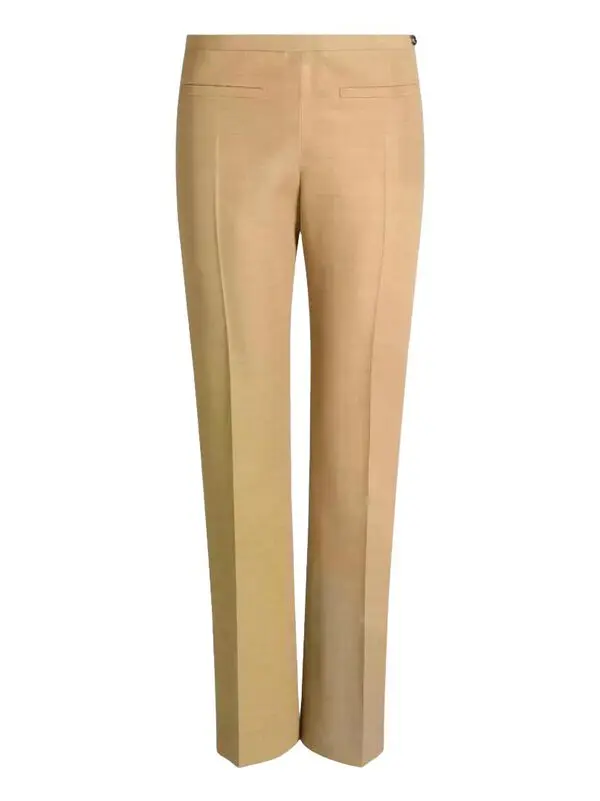 Alberta Ferretti Tailored Trousers With Welt Pockets - Neutrals
